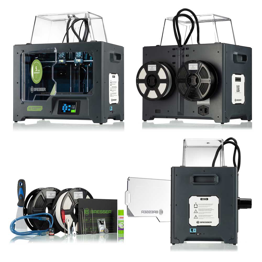 Bresser T-rex Wifi Doble 3d Printer Black - MedNux - The home for ...